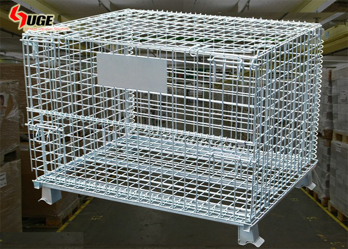 De opvouwbare van het de Containersnet van de Staaldraad Auto van de de ...
